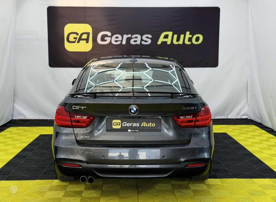 Pelēks BMW 328 Gran Turismo 2016 Viļņa, ar dzinēja tilpumu 2.00 L un nobraukumu 246 tūkst. km par 9690 €, foto 6 vietnē AUTOMOTO.COM.LV