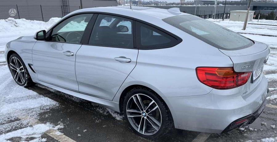 Grey BMW 328 Gran Turismo 2015 in Kaunas, with an engine capacity of 1.99 L and mileage of 173 thousand km for 13499 €, photo 6 on AUTOMOTO.COM.LV