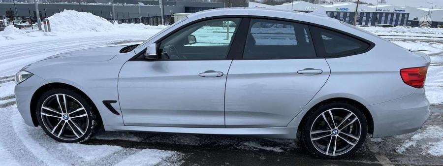 Grey BMW 328 Gran Turismo 2015 in Kaunas, with an engine capacity of 1.99 L and mileage of 173 thousand km for 13499 €, photo 7 on AUTOMOTO.COM.LV