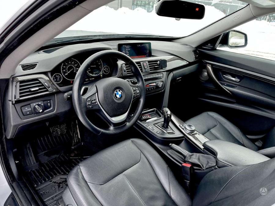 Grey BMW 328 Gran Turismo 2015 in Kaunas, with an engine capacity of 1.99 L and mileage of 173 thousand km for 13499 €, photo 12 on AUTOMOTO.COM.LV