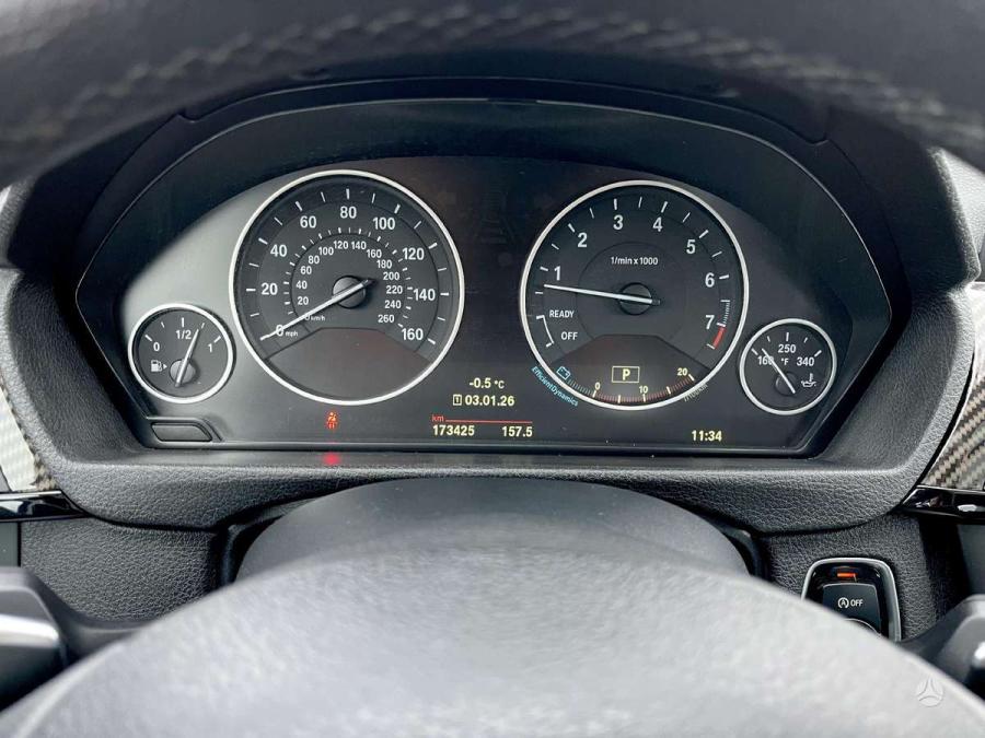 Grey BMW 328 Gran Turismo 2015 in Kaunas, with an engine capacity of 1.99 L and mileage of 173 thousand km for 13499 €, photo 17 on AUTOMOTO.COM.LV