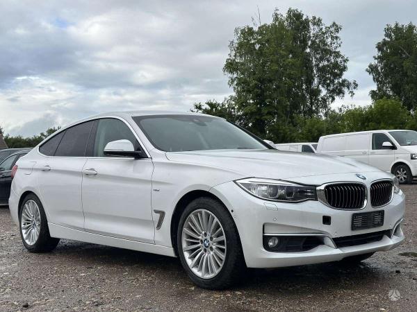 White BMW 328 Gran Turismo 2015 in Utena, with an engine capacity of 2.00 L and mileage of 176 thousand km for 7200 €, photo 3 on AUTOMOTO.COM.LV