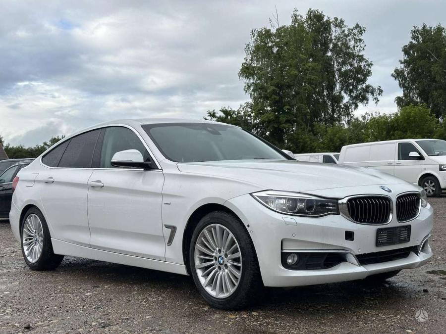 White BMW 328 Gran Turismo 2015 in Utena, with an engine capacity of 2.00 L and mileage of 176 thousand km for 7200 €, photo 4 on AUTOMOTO.COM.LV