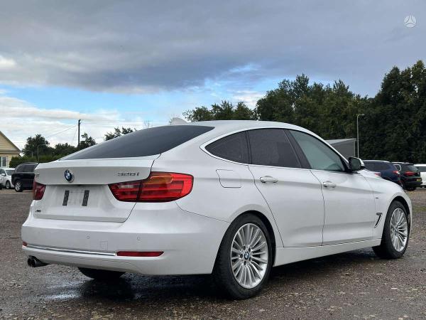 White BMW 328 Gran Turismo 2015 in Utena, with an engine capacity of 2.00 L and mileage of 176 thousand km for 7200 €, photo 4 on AUTOMOTO.COM.LV