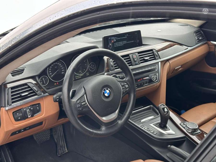 White BMW 328 Gran Turismo 2015 in Utena, with an engine capacity of 2.00 L and mileage of 176 thousand km for 7200 €, photo 13 on AUTOMOTO.COM.LV