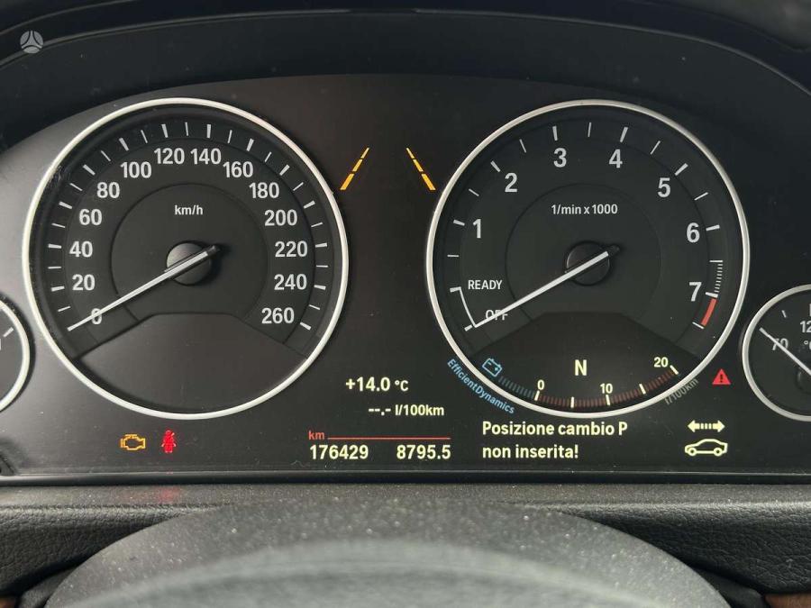 White BMW 328 Gran Turismo 2015 in Utena, with an engine capacity of 2.00 L and mileage of 176 thousand km for 7200 €, photo 23 on AUTOMOTO.COM.LV