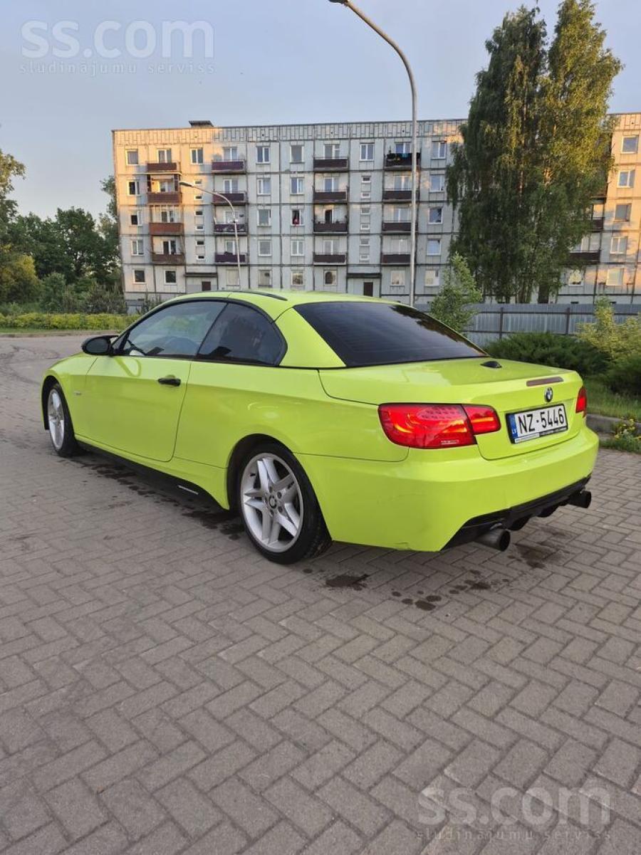 Green BMW 328 2009 in Jekabpils, with an engine capacity of 3.00 L and mileage of 328 thousand km for 8200 €, photo 6 on AUTOMOTO.COM.LV