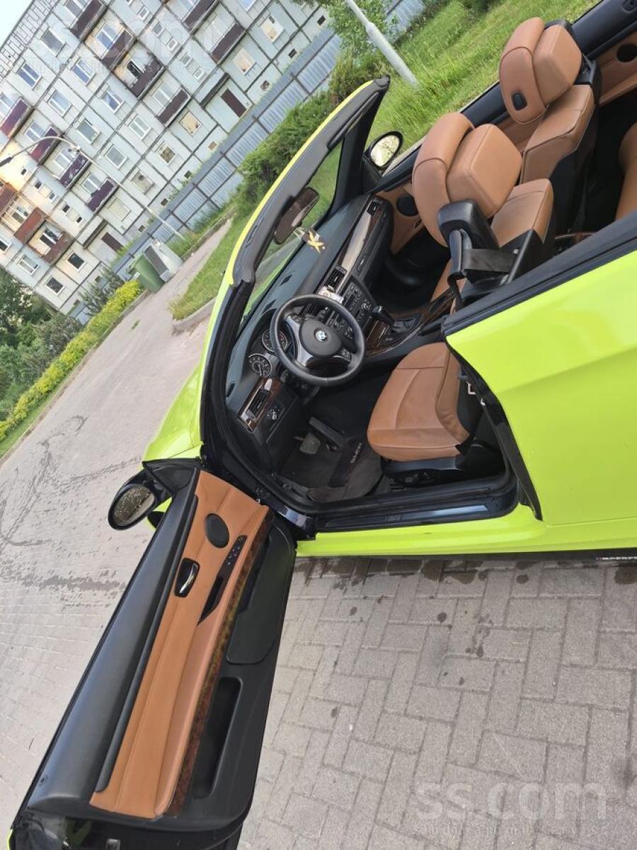 Green BMW 328 2009 in Jekabpils, with an engine capacity of 3.00 L and mileage of 328 thousand km for 8200 €, photo 13 on AUTOMOTO.COM.LV
