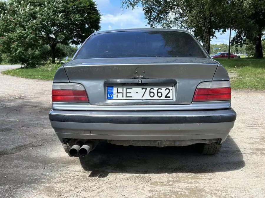 Серый БМВ 328 1995 в Гробиня, объемом двигателя 2.80 л и пробегом 248 тыс. км за 2995 €, фото 7 на AUTOMOTO.COM.LV
