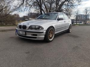 Pelēks BMW 328 1998 Viļņa, ar dzinēja tilpumu 2.80 L un nobraukumu 250 tūkst. km par 2500 €, foto  vietnē AUTOMOTO.COM.LV