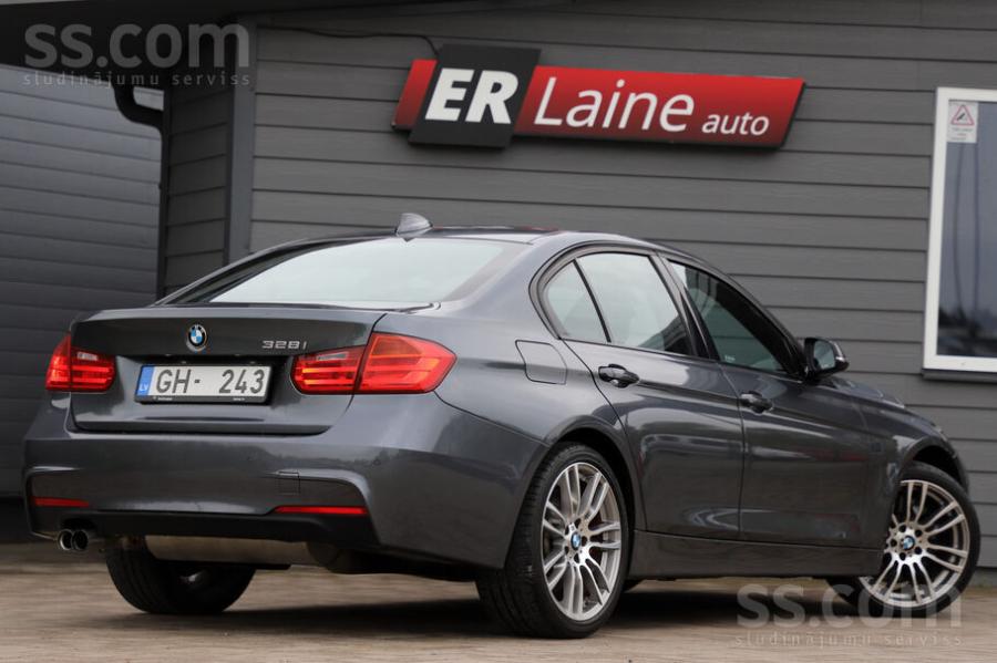 Pelēks BMW 328 2012 Tukums, ar dzinēja tilpumu 2.00 L un nobraukumu 117 tūkst. km par 10300 €, foto 4 vietnē AUTOMOTO.COM.LV