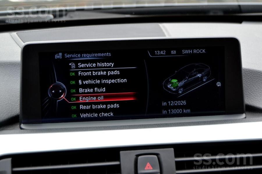Grey BMW 328 2013 in Tukums, with an engine capacity of 2.00 L and mileage of 244 thousand km for 11890 €, photo 16 on AUTOMOTO.COM.LV