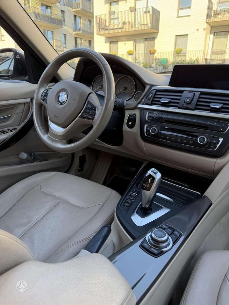 Grey BMW 328 2013 in Vilnius, with an engine capacity of 2.00 L and mileage of 208 thousand km for 9900 €, photo 7 on AUTOMOTO.COM.LV