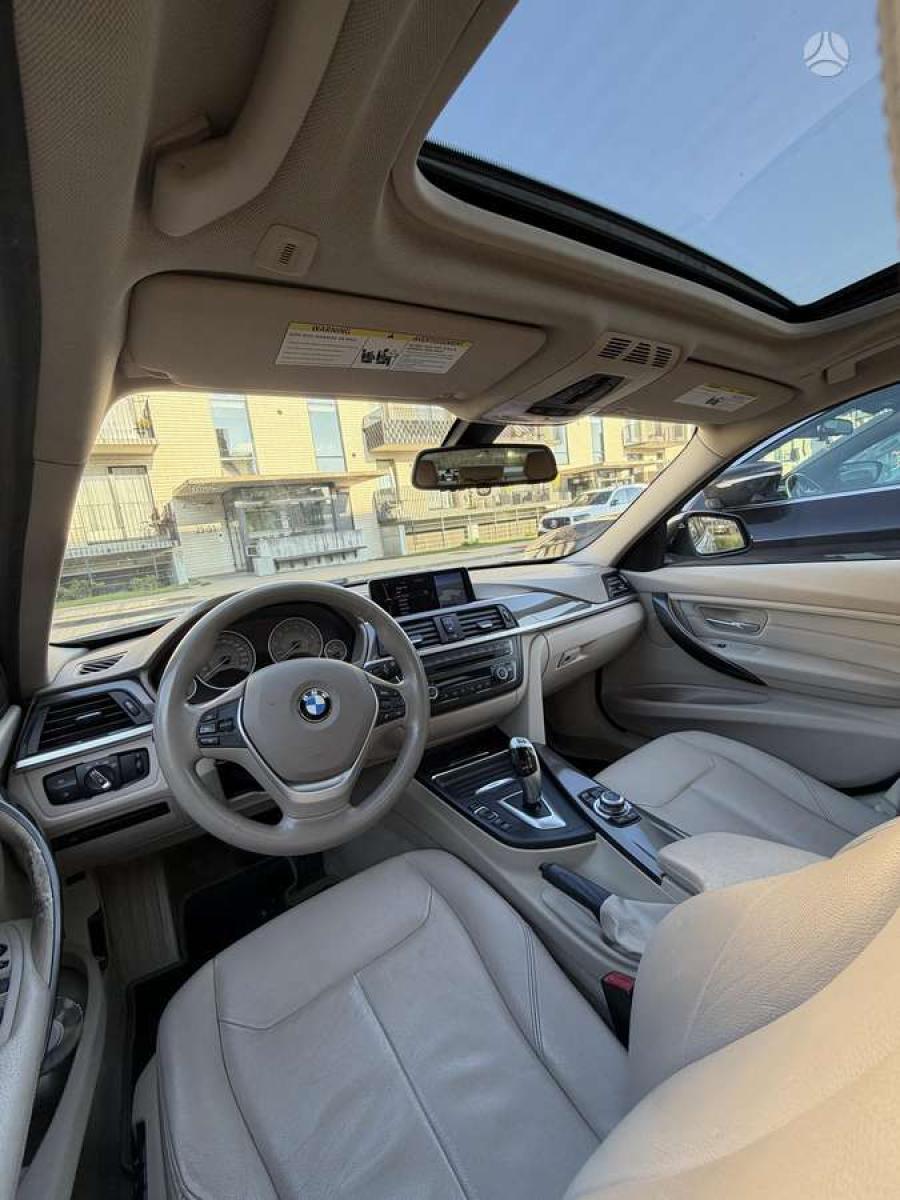 Grey BMW 328 2013 in Vilnius, with an engine capacity of 2.00 L and mileage of 208 thousand km for 9900 €, photo 9 on AUTOMOTO.COM.LV