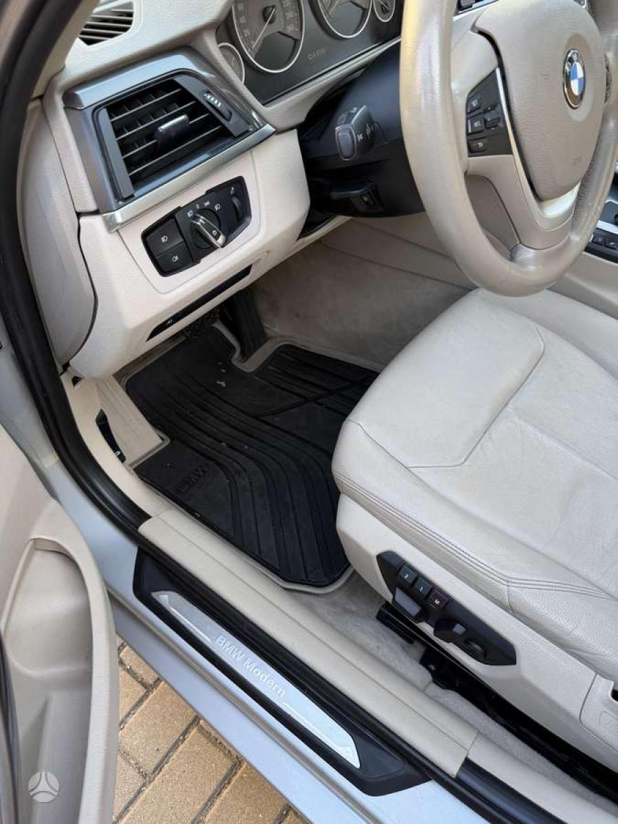 Grey BMW 328 2013 in Vilnius, with an engine capacity of 2.00 L and mileage of 208 thousand km for 9900 €, photo 10 on AUTOMOTO.COM.LV