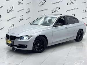 Grey BMW 328 2014 in Vilnius, with an engine capacity of 2.00 L and mileage of 149 thousand km for 9900 €, photo  on AUTOMOTO.COM.LV