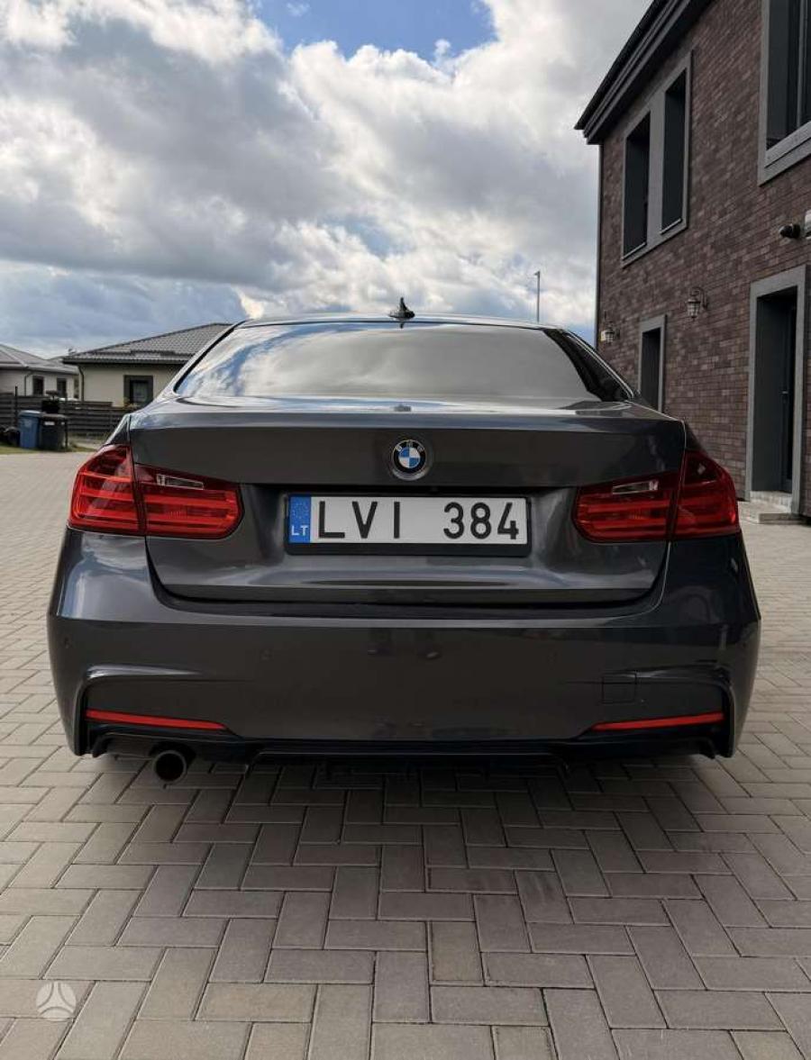 Grey BMW 328 2014 in Vilnius, with an engine capacity of 2.00 L and mileage of 193 thousand km for 11500 €, photo 4 on AUTOMOTO.COM.LV