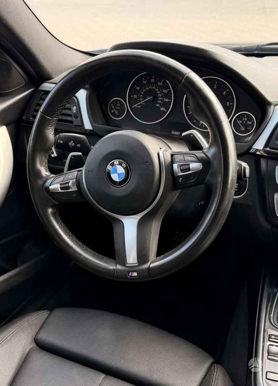 Grey BMW 328 2014 in Vilnius, with an engine capacity of 2.00 L and mileage of 193 thousand km for 11500 €, photo 9 on AUTOMOTO.COM.LV
