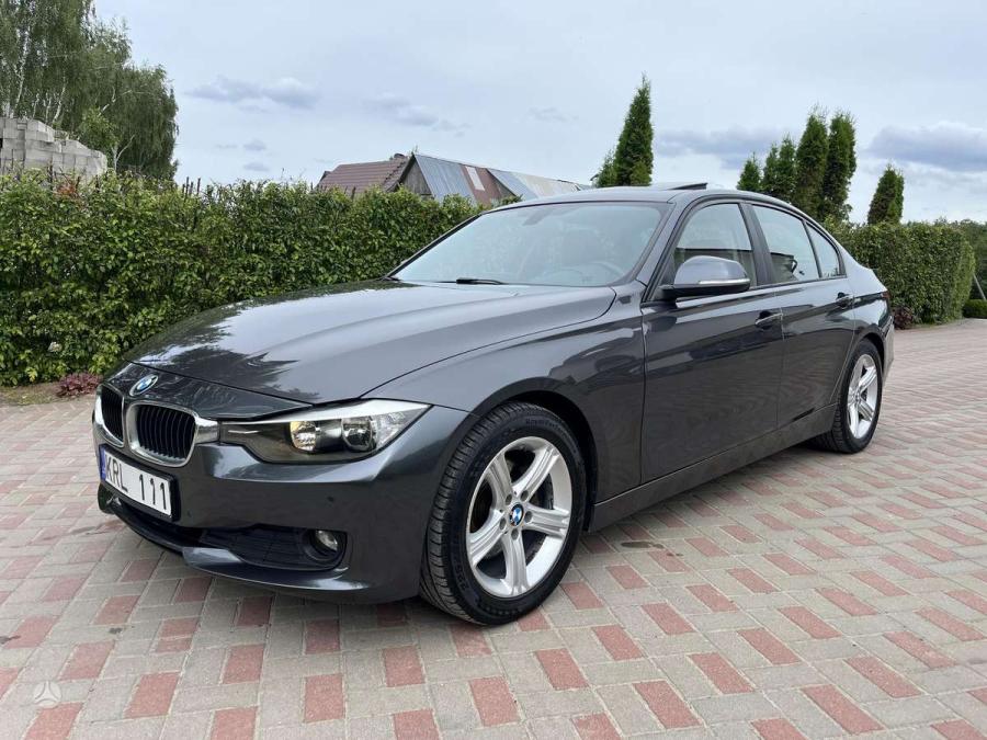 Pelēks BMW 328 2014 Viļņa, ar dzinēja tilpumu 2.00 L un nobraukumu 333 tūkst. km par 6450 €, foto 1 vietnē AUTOMOTO.COM.LV