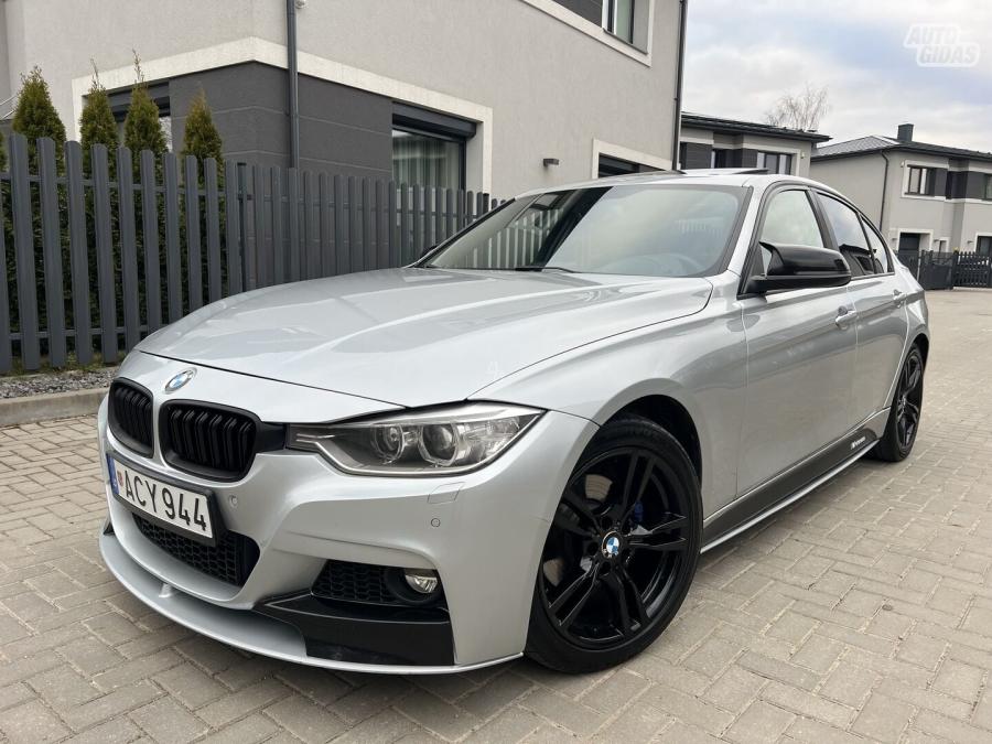 Grey BMW 328 2015 in Vilnius, with an engine capacity of 2.00 L and mileage of 260 thousand km for 9950 €, photo 1 on AUTOMOTO.COM.LV