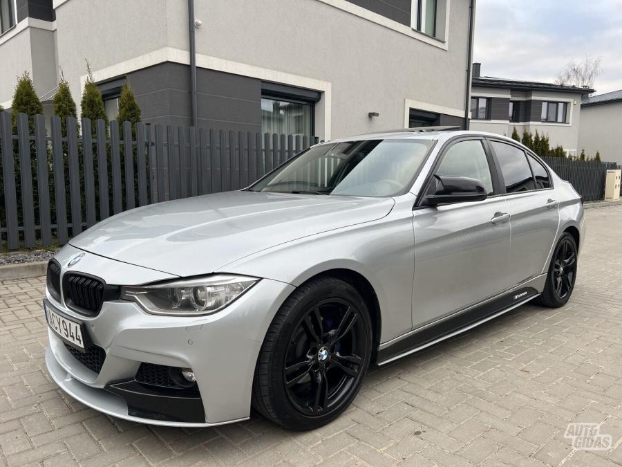 Grey BMW 328 2015 in Vilnius, with an engine capacity of 2.00 L and mileage of 260 thousand km for 9950 €, photo 3 on AUTOMOTO.COM.LV