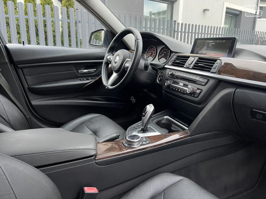 Grey BMW 328 2015 in Vilnius, with an engine capacity of 2.00 L and mileage of 260 thousand km for 9950 €, photo 10 on AUTOMOTO.COM.LV