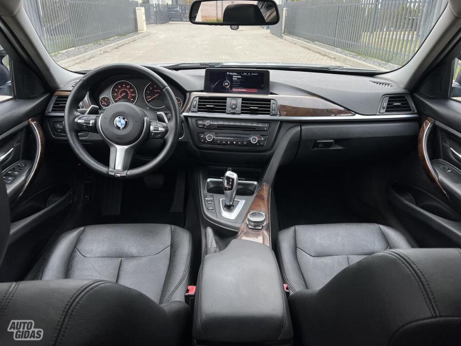 Grey BMW 328 2015 in Vilnius, with an engine capacity of 2.00 L and mileage of 260 thousand km for 9950 €, photo 12 on AUTOMOTO.COM.LV