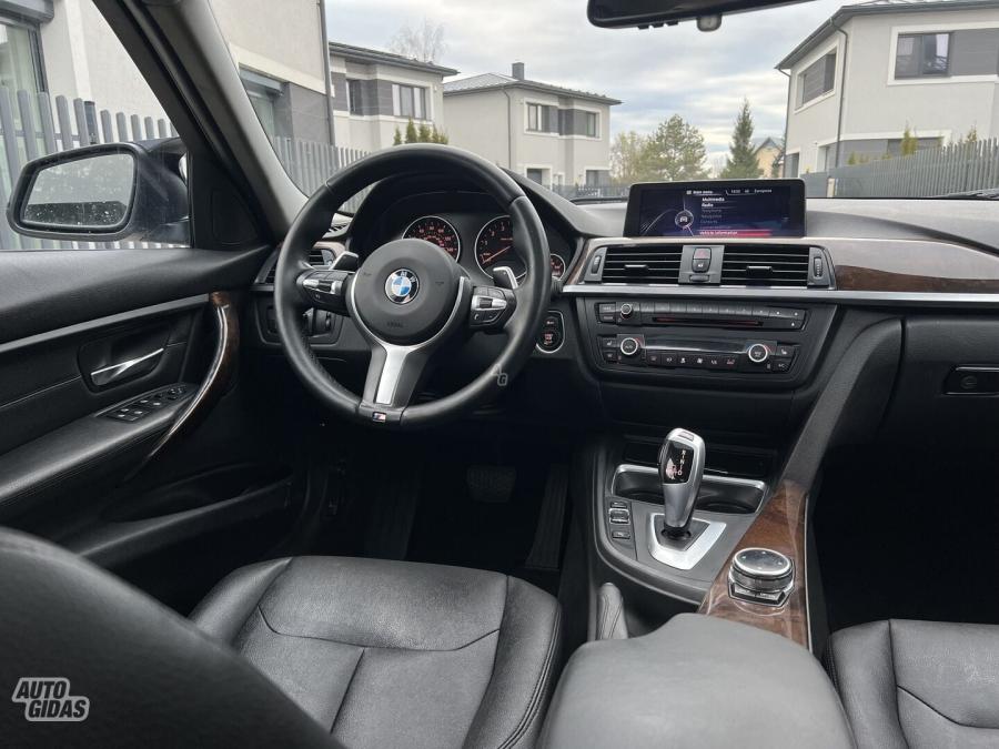 Grey BMW 328 2015 in Vilnius, with an engine capacity of 2.00 L and mileage of 260 thousand km for 9950 €, photo 13 on AUTOMOTO.COM.LV
