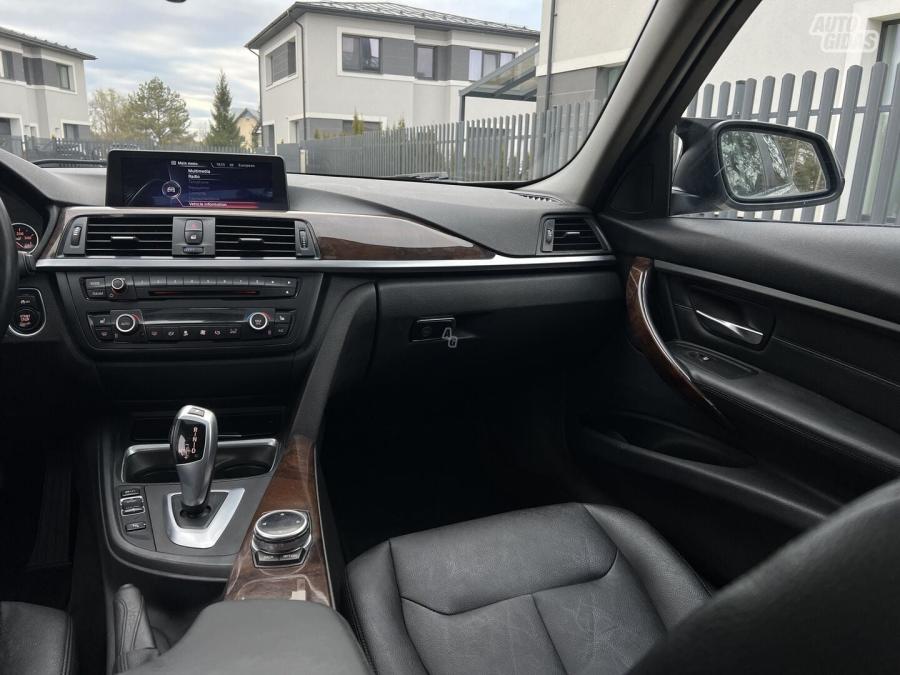 Grey BMW 328 2015 in Vilnius, with an engine capacity of 2.00 L and mileage of 260 thousand km for 9950 €, photo 14 on AUTOMOTO.COM.LV
