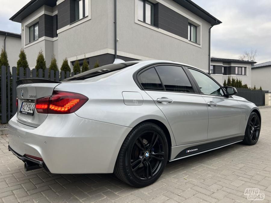 Grey BMW 328 2015 in Vilnius, with an engine capacity of 2.00 L and mileage of 260 thousand km for 9950 €, photo 25 on AUTOMOTO.COM.LV