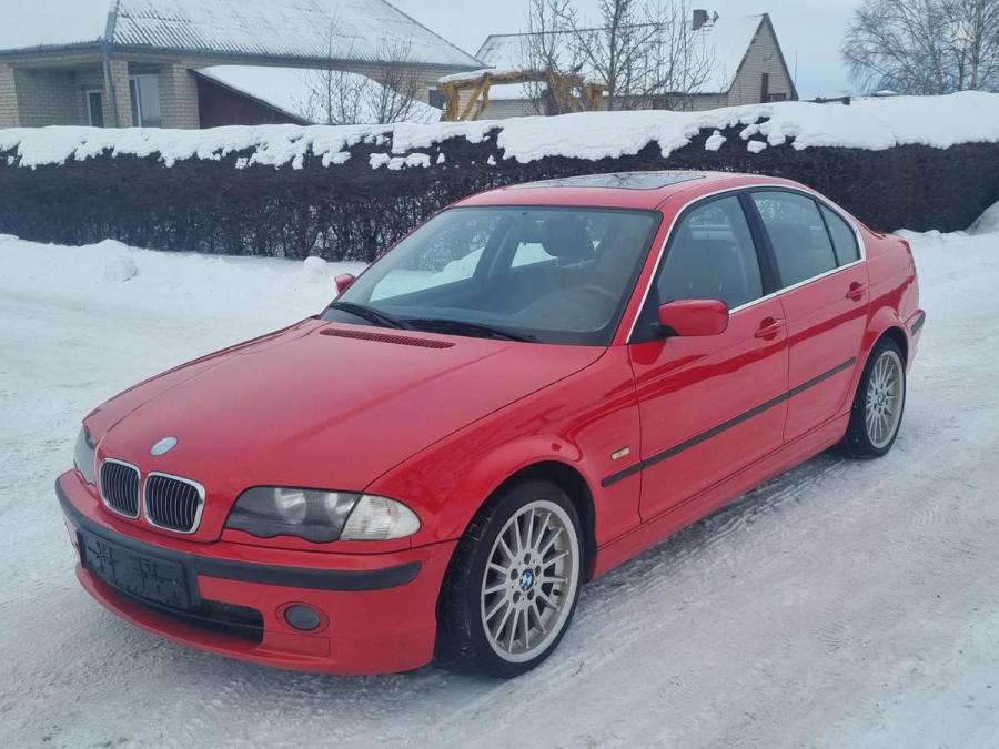 Sarkans BMW 328 1998 Kretinga, ar dzinēja tilpumu 2.79 L un nobraukumu 270 tūkst. km par 2950 €, foto 2 vietnē AUTOMOTO.COM.LV