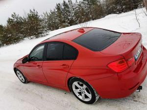 Red BMW 328 2012 in Vilnius, with an engine capacity of 2.00 L and mileage of 236 thousand km for 8590 €, photo 6 on AUTOMOTO.COM.LV
