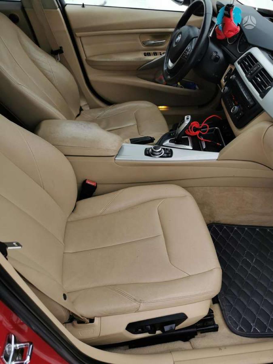 Red BMW 328 2012 in Vilnius, with an engine capacity of 2.00 L and mileage of 236 thousand km for 8590 €, photo 16 on AUTOMOTO.COM.LV