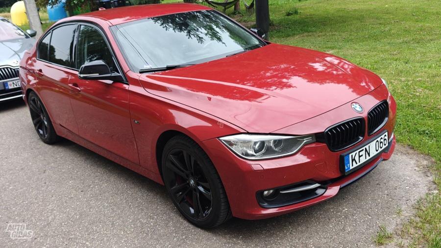 Red BMW 328 2012 in Vilnius, with an engine capacity of 2.00 L and mileage of 221 thousand km for 9999 €, photo 1 on AUTOMOTO.COM.LV