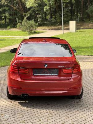 Red BMW 328 2012 in Vilnius, with an engine capacity of 2.00 L and mileage of 158 thousand km for 7900 €, photo 6 on AUTOMOTO.COM.LV