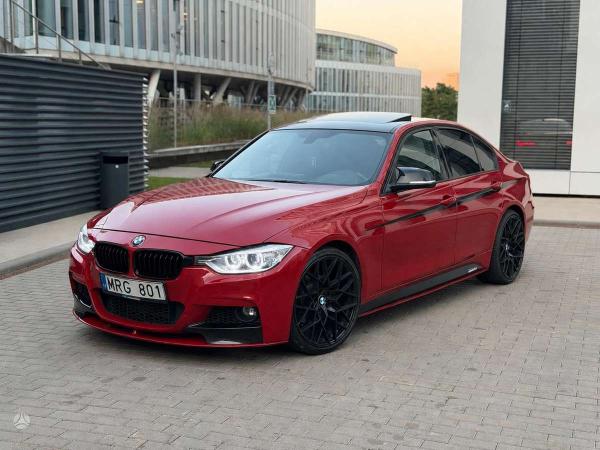 Red BMW 328 2013 in Vilnius, with an engine capacity of 2.00 L and mileage of 259 thousand km for 11750 €, photo 2 on AUTOMOTO.COM.LV