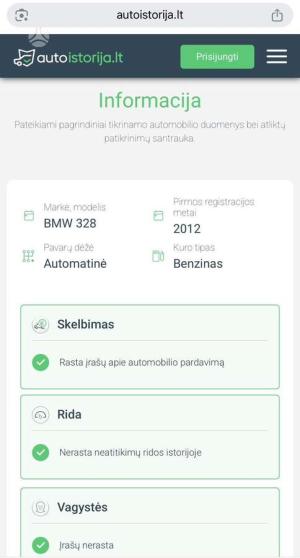 Красный БМВ 328 2013 в Вильнюс, объемом двигателя 2.00 л и пробегом 259 тыс. км за 11750 €, фото 21 на AUTOMOTO.COM.LV