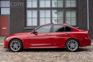 Red BMW 328 2013 in Riga, with an engine capacity of 2.00 L and mileage of 186 thousand km for 12900 €, photo 7 on AUTOMOTO.COM.LV