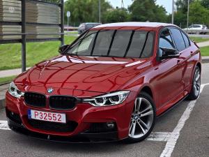 Sarkans BMW 328 2016 Radviliškis, ar dzinēja tilpumu 2.00 L un nobraukumu 195 tūkst. km par 12700 €, foto  vietnē AUTOMOTO.COM.LV