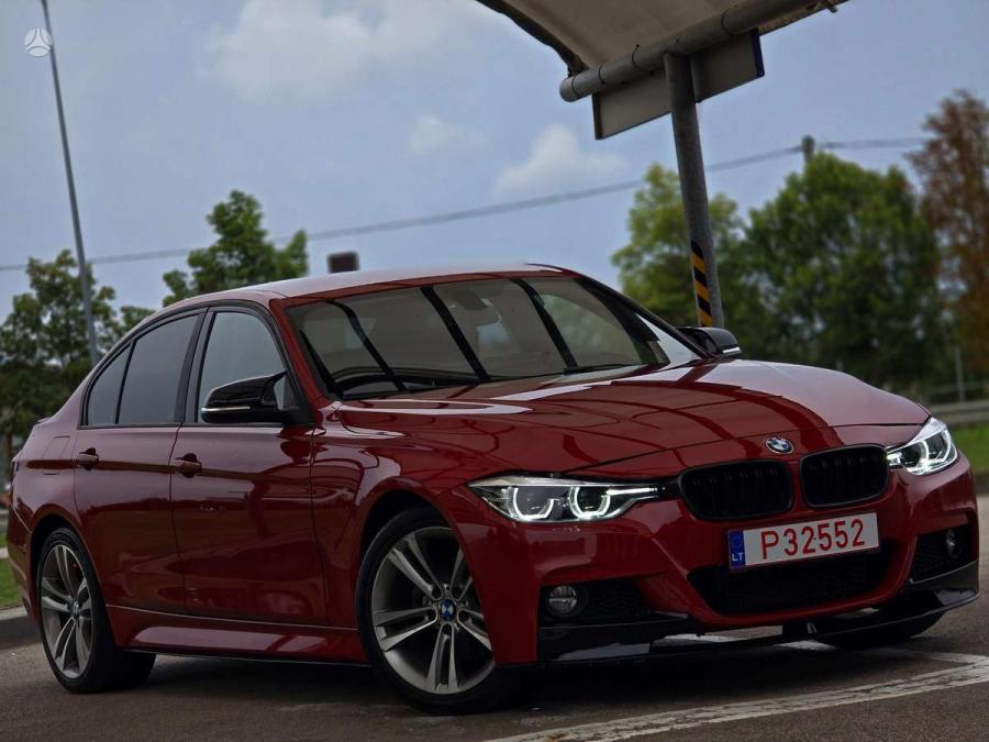 Red BMW 328 2016 in Radviliskis, with an engine capacity of 2.00 L and mileage of 195 thousand km for 12700 €, photo 7 on AUTOMOTO.COM.LV