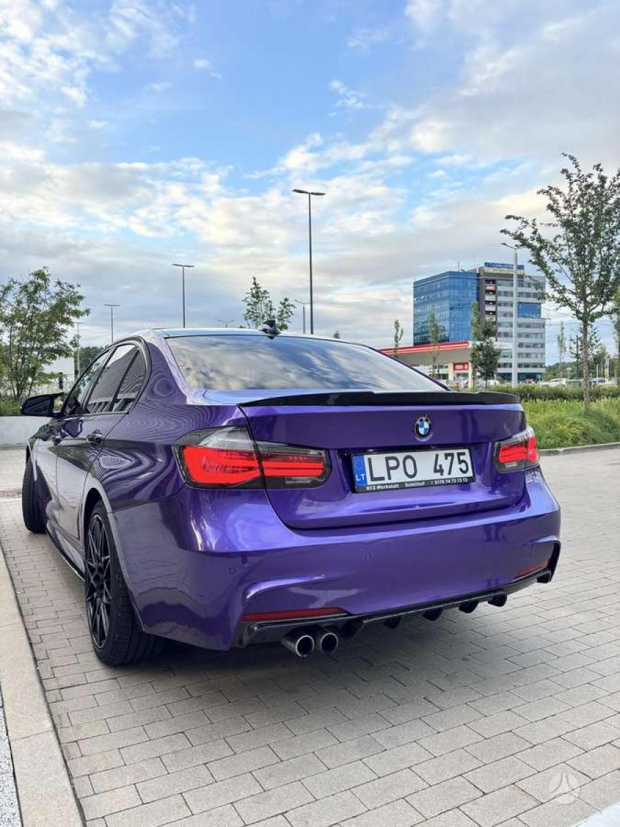 Violets BMW 328 2016 Viļņa, ar dzinēja tilpumu 2.00 L un nobraukumu 188 tūkst. km par 12500 €, foto 5 vietnē AUTOMOTO.COM.LV