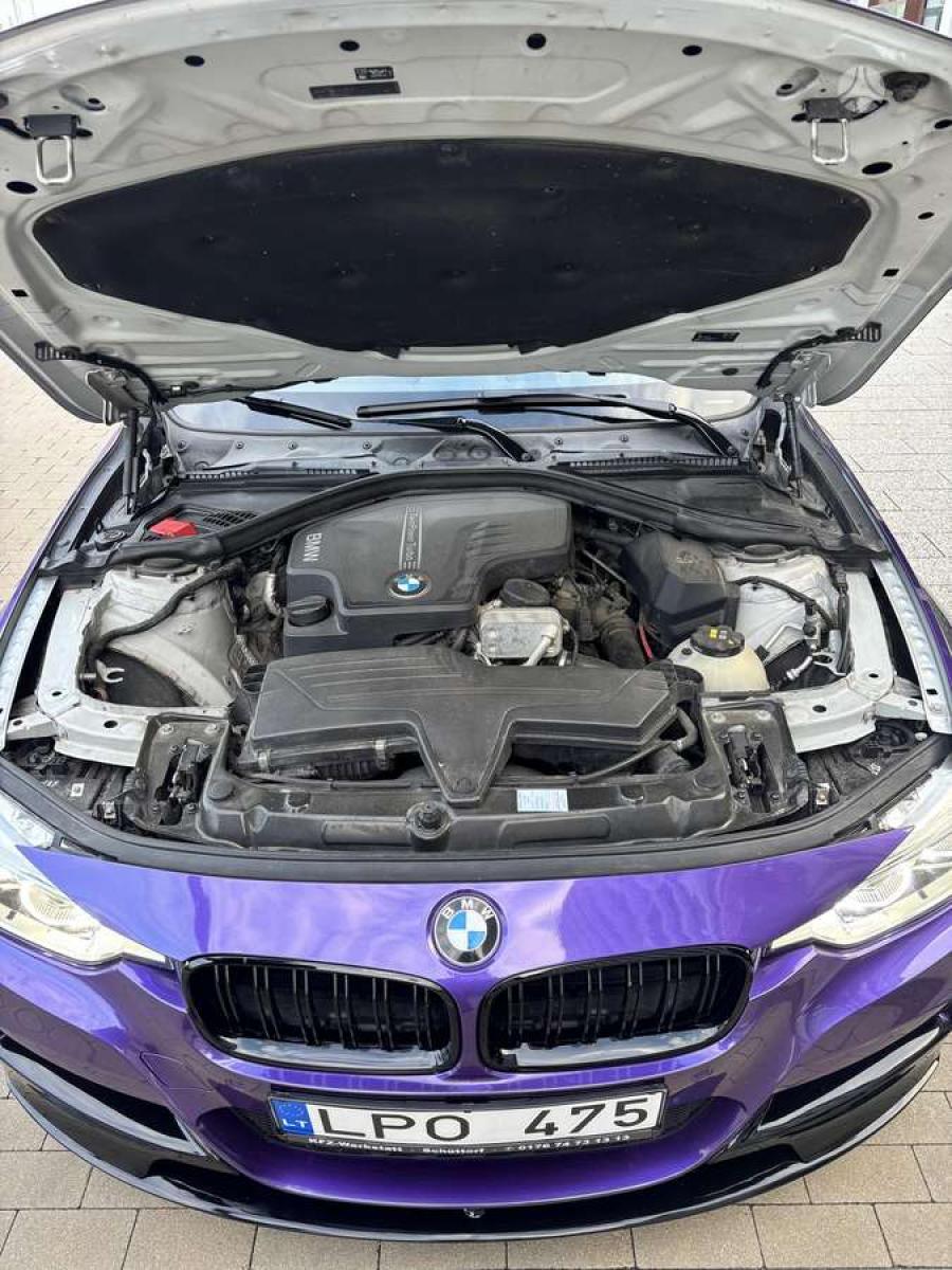 Violets BMW 328 2016 Viļņa, ar dzinēja tilpumu 2.00 L un nobraukumu 188 tūkst. km par 12500 €, foto 18 vietnē AUTOMOTO.COM.LV