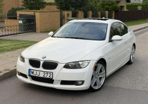 White BMW 328 2008 in Vilnius, with an engine capacity of 3.00 L and mileage of 246 thousand km for 5999 €, photo 3 on AUTOMOTO.COM.LV