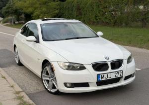 White BMW 328 2008 in Vilnius, with an engine capacity of 3.00 L and mileage of 246 thousand km for 5999 €, photo 10 on AUTOMOTO.COM.LV