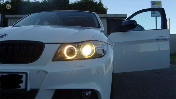 White BMW 328 2007 in Vilnius, with an engine capacity of 3.00 L and mileage of 198 thousand km for 7000 €, photo 4 on AUTOMOTO.COM.LV