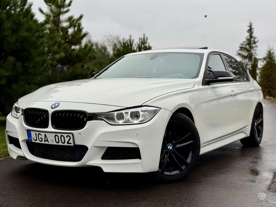 White BMW 328 2013 in Vilnius, with an engine capacity of 2.00 L and mileage of 170 thousand km for 11450 €, photo 1 on AUTOMOTO.COM.LV