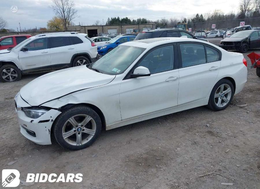 White BMW 328 2013 in Vilnius, with an engine capacity of 2.00 L and mileage of 222 thousand km for 8150 €, photo 33 on AUTOMOTO.COM.LV