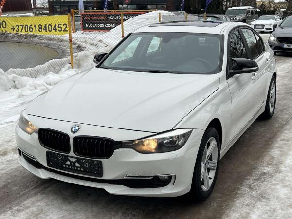 White BMW 328 2013 in Vilnius, with an engine capacity of 2.00 L and mileage of 222 thousand km for 9000 €, photo 1 on AUTOMOTO.COM.LV