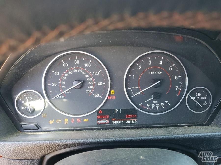 White BMW 328 2013 in Klaipeda, with an engine capacity of 2.00 L and mileage of 149 thousand km for 4250 €, photo 10 on AUTOMOTO.COM.LV