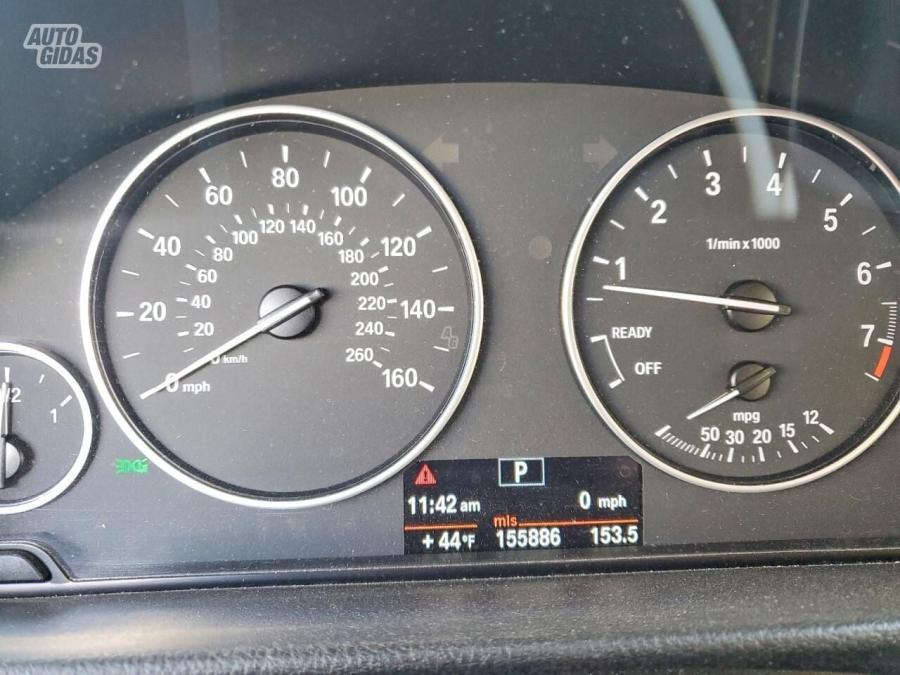 White BMW 328 2013 in Klaipeda, with an engine capacity of 2.00 L and mileage of 156 thousand km for 4650 €, photo 10 on AUTOMOTO.COM.LV